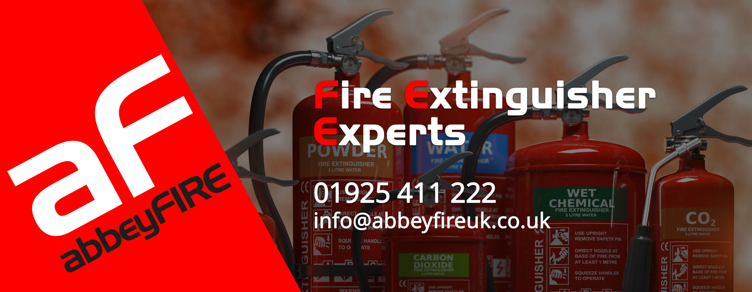 Abbey Fire (UK) Ltd: Fire Extinguisher Servicing & Supply | Home